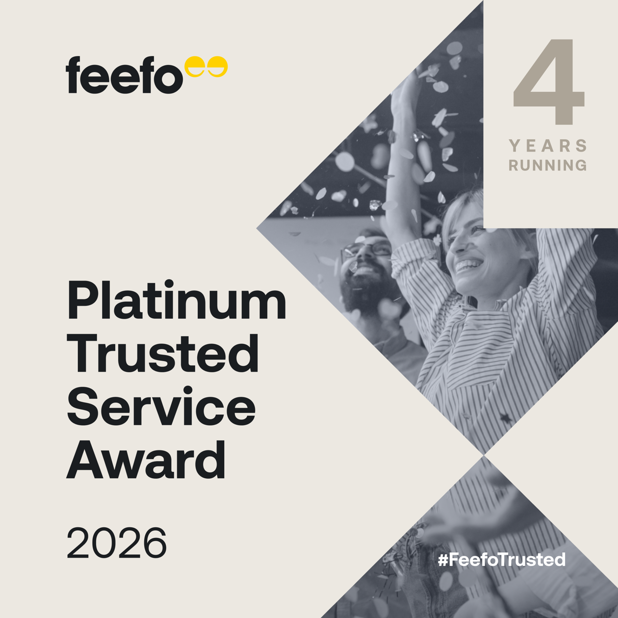 Astutis Wins Fourth Feefo Platinum Award